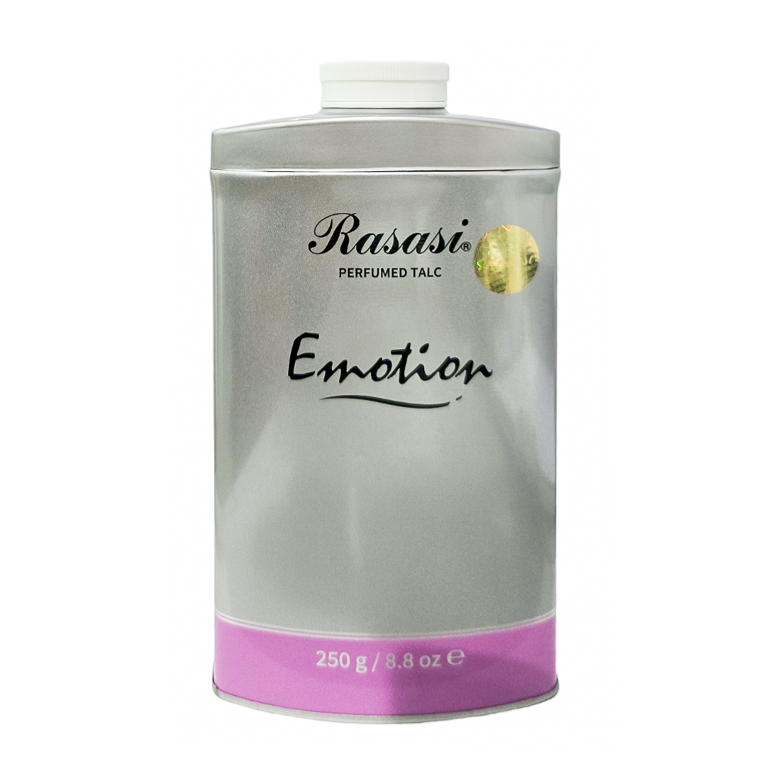 Rasasi Emotion Perfumed Talc for Women 250Gm