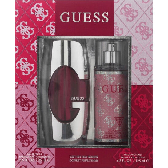 Buy GUESS Pink Gift Set for Women EDP 100ml | Xpressions.ae